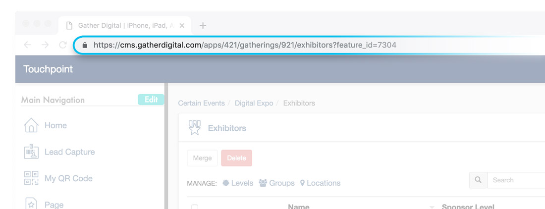 In-App Links – Certain Touchpoint